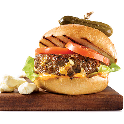 Hamburgers de fromage en grains - marchestradition