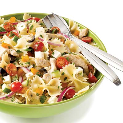 Salade de pâtes à la grecque - marchestradition