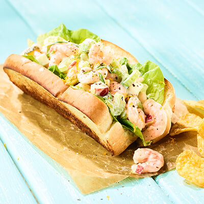 Guédille aux crevettes nordiques - marchestradition