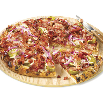 Smoked meat pizza - Les Marchés Traditions